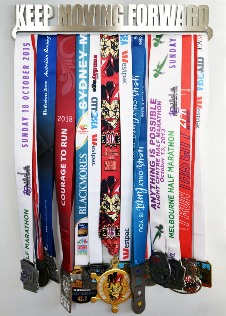 Medal Display Hanger - Keep Moving Forward™ – MedalDisplays.com.au