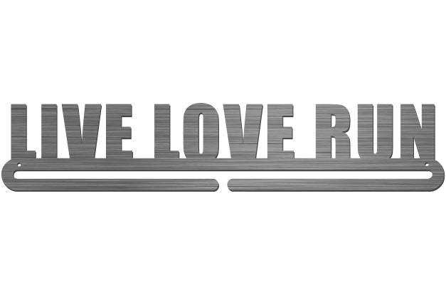 Medal Display Hanger - Live Love Run™ – MedalDisplays.com.au